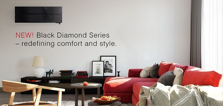 Black Diamond High Wall Heat Pumps