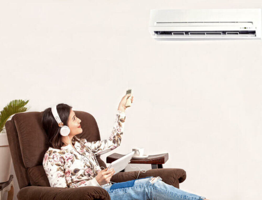 Mitsubishi Electric heat pump remote control - how it works